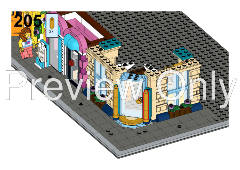 LEGO MOC Main Street Hotel Modular Building by lego_modular_building ...