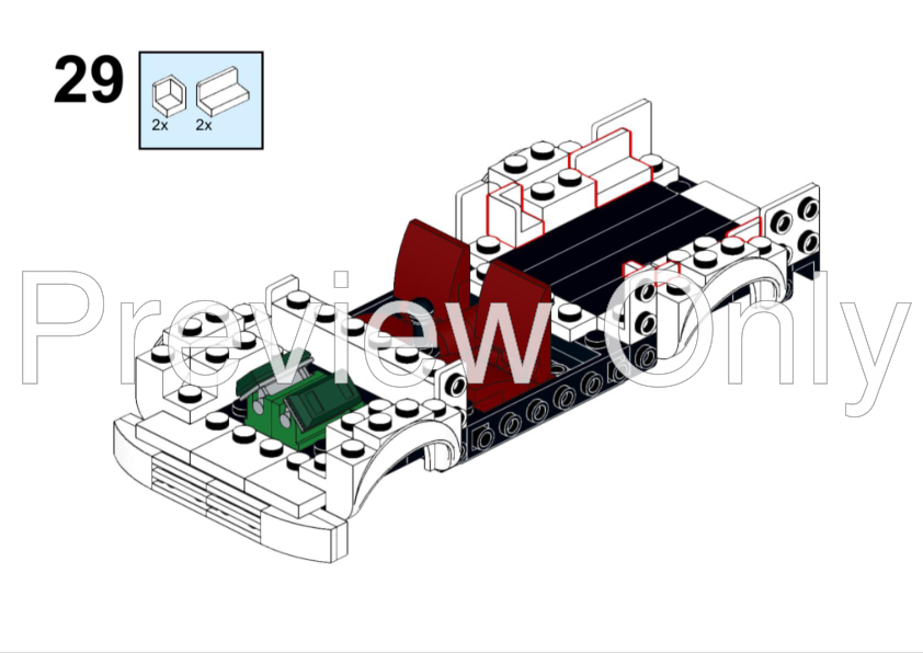 LEGO MOC 2014 Ford F250 - SEMA Edition - 8 Stud Wide by jameshigson0512 ...