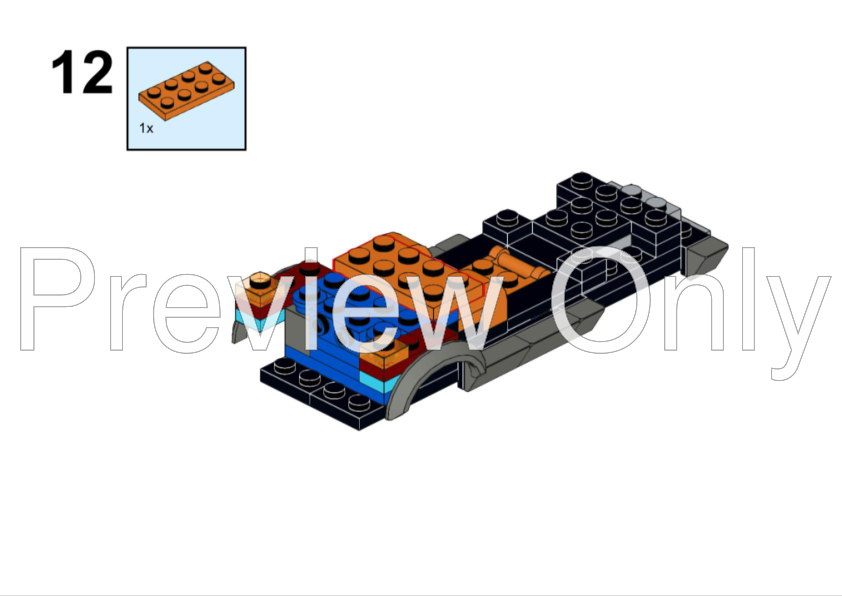 Lego Moc Ford Vehicle Pack 2 By Ibrickeditup Rebrickable Build