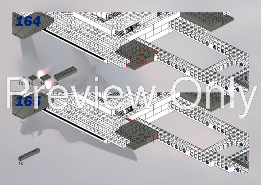 Lego Moc Rockwell B 1 Lancer By Pathaquinous Rebrickable Build With
