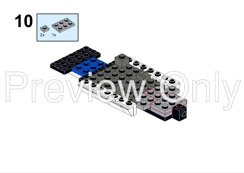Lego Moc Vw Tiguan R Line Version 20 By Emkoffline Rebrickable