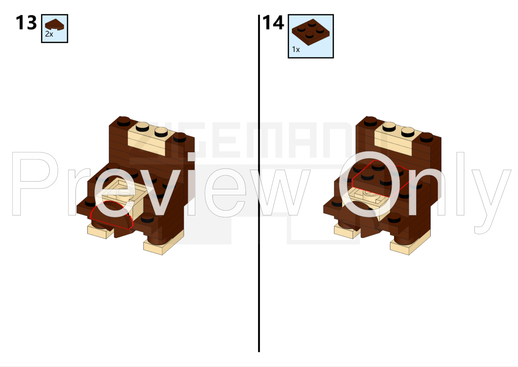 LEGO MOC Beast Titan by ttZIGEMANN | Rebrickable - Build with LEGO