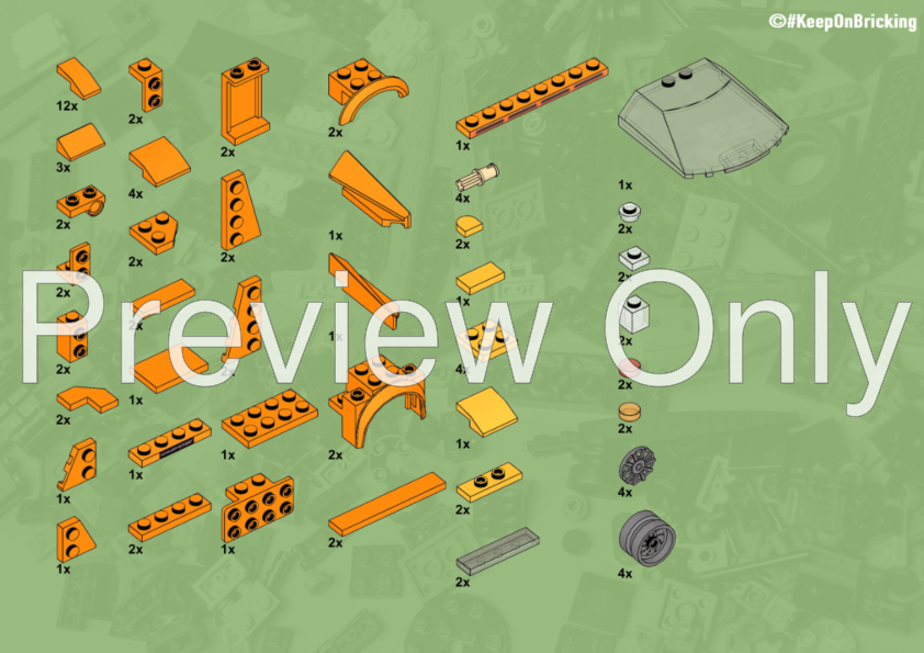 LEGO MOC 76918 Sigma Speed by Keep On Bricking | Rebrickable - Build ...