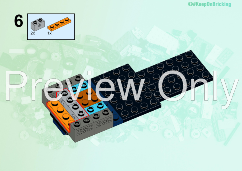 LEGO MOC 60387 Air Car by Keep On Bricking | Rebrickable - Build with LEGO