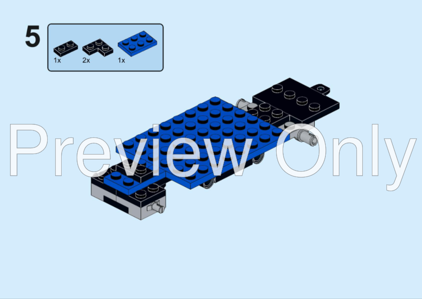 LEGO MOC 1791 Windsurfer & Van Remake by Wacky | Rebrickable - Build ...