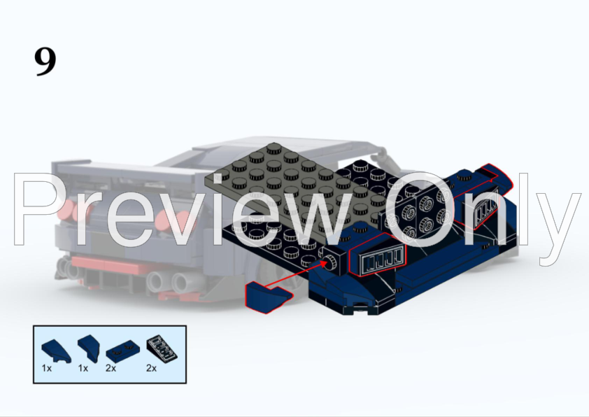 LEGO MOC Nissan GT-R r35 by Hycade by Bricks_Evolved | Rebrickable ...