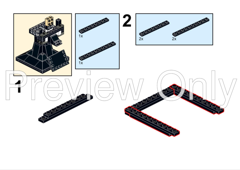 LEGO MOC helmet clone 332st by Alex_BricKartuss | Rebrickable - Build ...