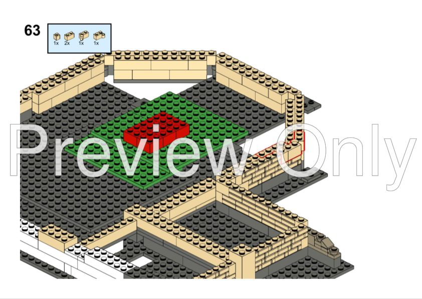 LEGO MOC The ruin of Carta Monastery - Romania Cârța Monastery ...