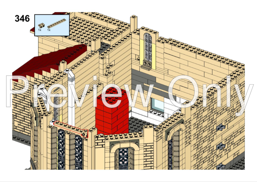 LEGO MOC The ruin of Carta Monastery - Romania Cârța Monastery ...