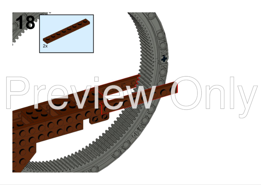 LEGO MOC Minifigure scale IG-227 Hailfire Droid by Tiggerljc ...