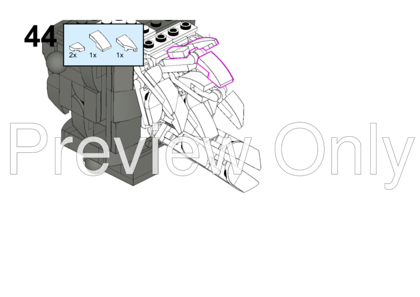 Lego Moc Twisted Wolf By Excaliburtheone Rebrickable Build With Lego