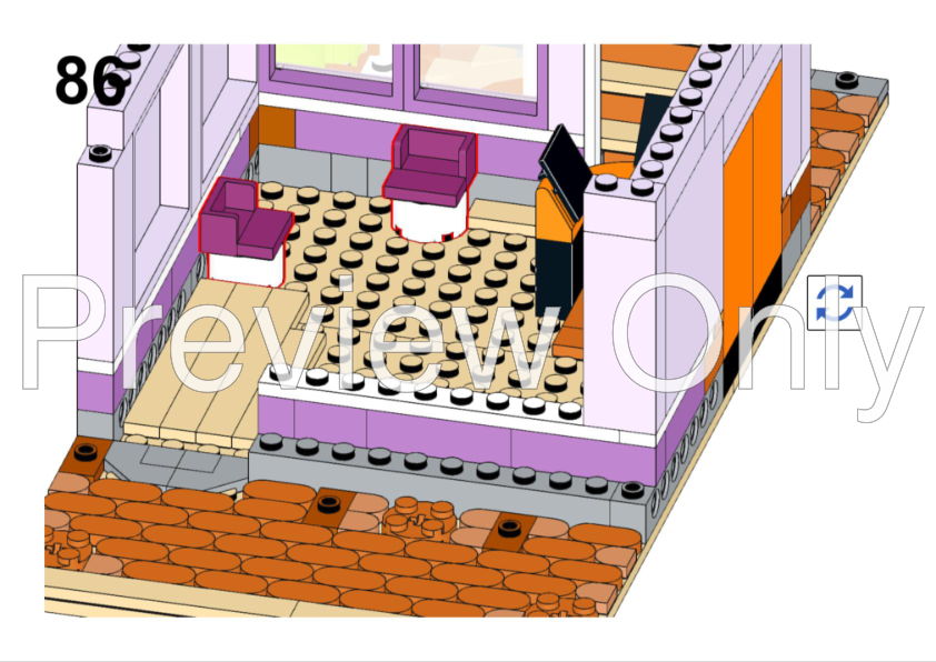Lego Moc Community Kitchen Modular Alternate Build 2x 41747 By Re