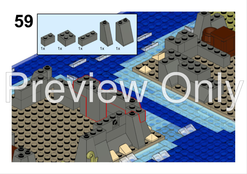 LEGO MOC Medieval islands by LucSoleBricks | Rebrickable - Build with LEGO