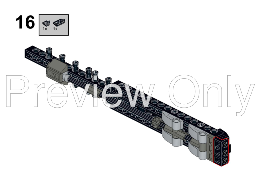 LEGO MOC Mack R Series Flatbed Truck - Dark Blue/White by Brick.Mocman ...