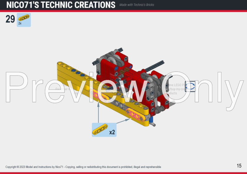 LEGO MOC Switchless Pneumatic Engine by Nico71 | Rebrickable - Build ...
