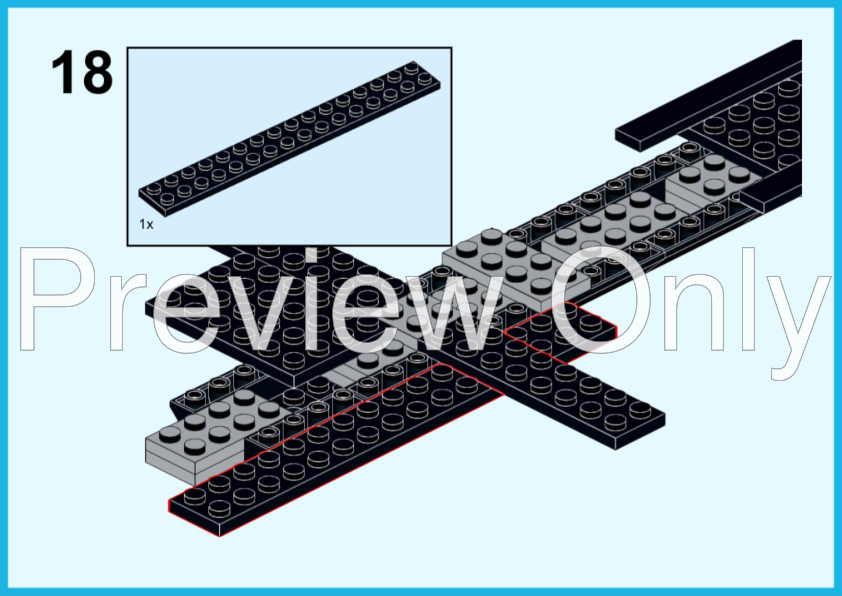 LEGO MOC SR-71 Blackbird (1/72 scale) by abracada_brick | Rebrickable ...