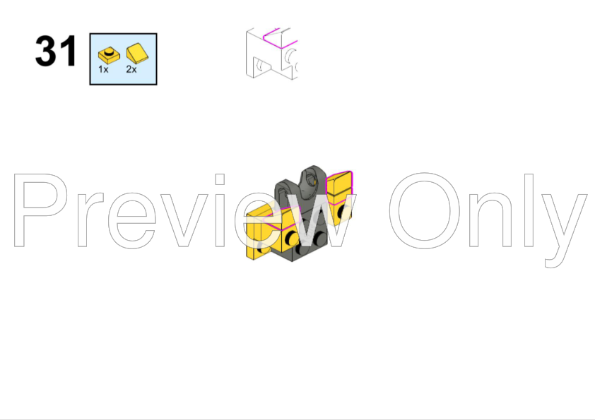 LEGO MOC Springbonnie by EXCALIBURtheONE | Rebrickable - Build with LEGO