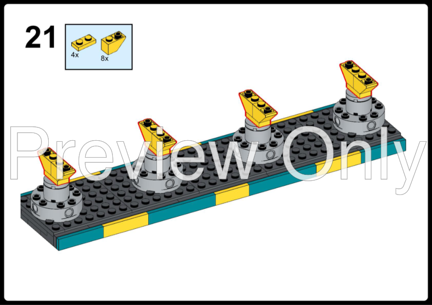 LEGO MOC-164329 ROLLERCOASTER - PANTHEON - Busch Gardens Williamsburg ...