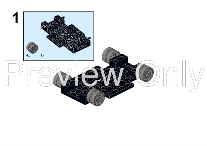LEGO MOC 60312 Convertible by SMLBricks | Rebrickable - Build with LEGO