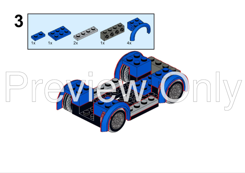 LEGO MOC 60312 Convertible by SMLBricks | Rebrickable - Build with LEGO