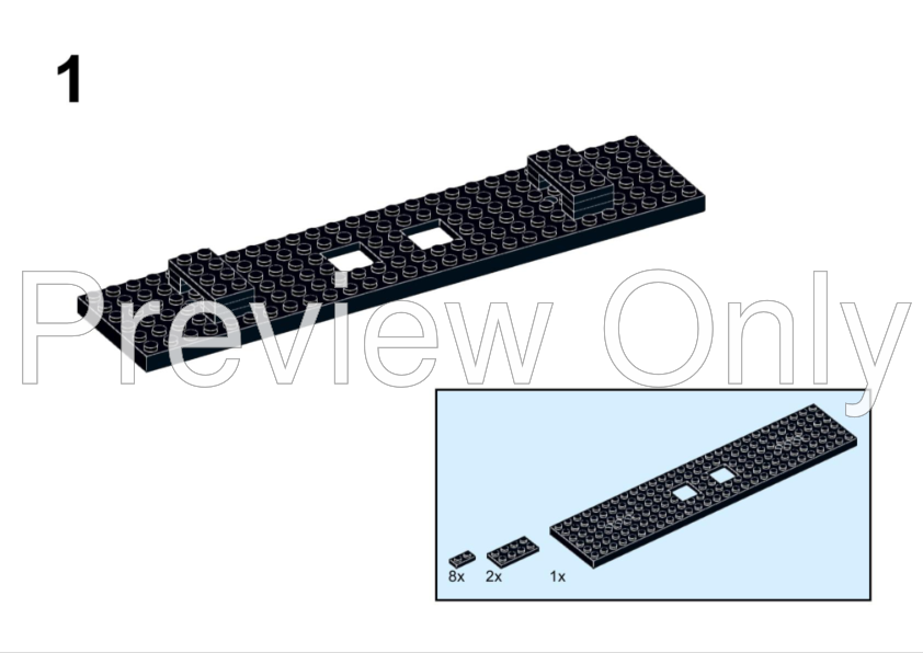 LEGO MOC Set 7740 - Conversion to Powered-Up and a more modern look by ...