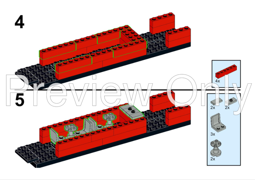 LEGO MOC Set 7740 - Conversion to Powered-Up and a more modern look by ...