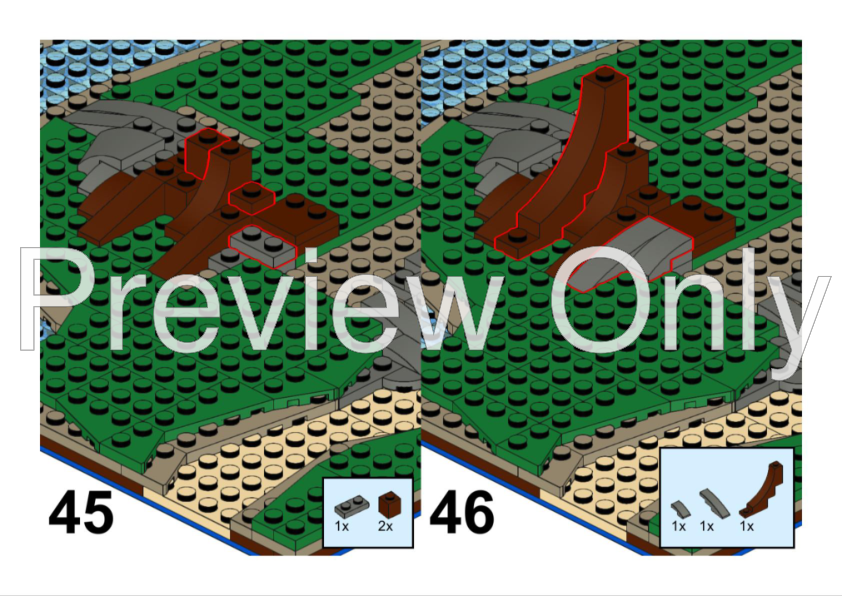 LEGO MOC Little Tree House by Castor Troy Store | Rebrickable - Build ...