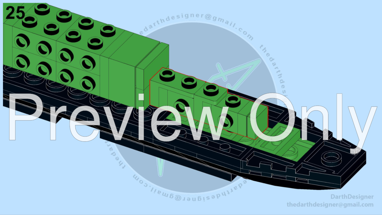 LEGO MOC ASTUTE Class | Nuclear Submarine - 1:300 Scale by ...