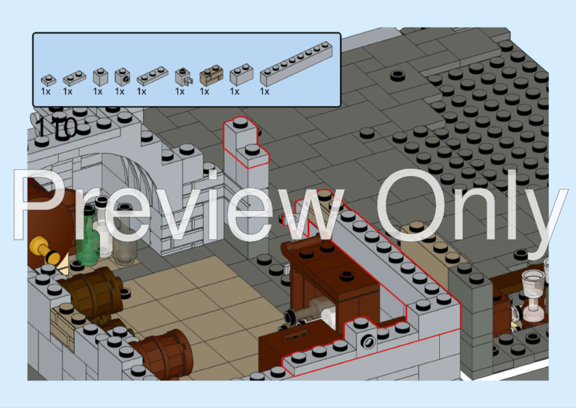 Lego Moc Old Town By Simon84 Rebrickable Build With Lego