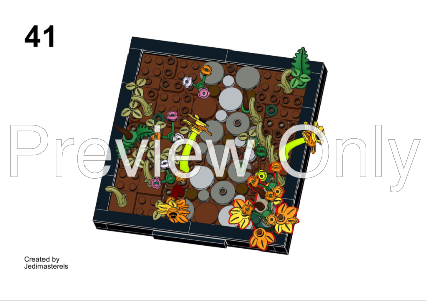 LEGO MOC Patrol on Felucia by Jedimasterels | Rebrickable - Build with LEGO