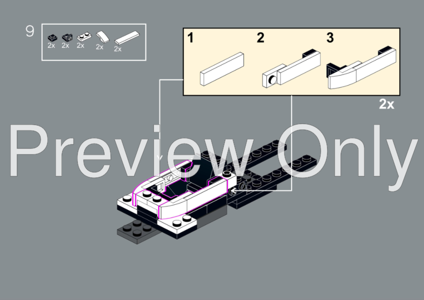LEGO MOC Forze IX by SFH_Bricks | Rebrickable - Build with LEGO
