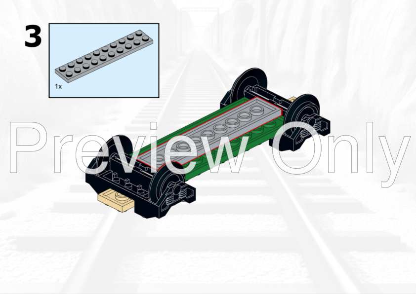 LEGO MOC-164594 Cooling wagon by Brickvillerv2 | Rebrickable - Build ...