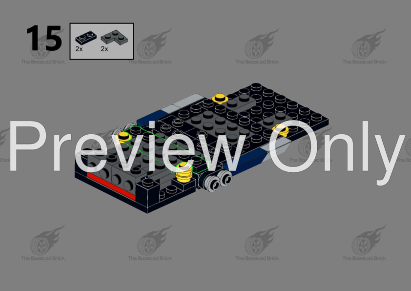 Lego Moc Bmw M3 Gtr Nfs By Theboostedbrick Rebrickable Build With