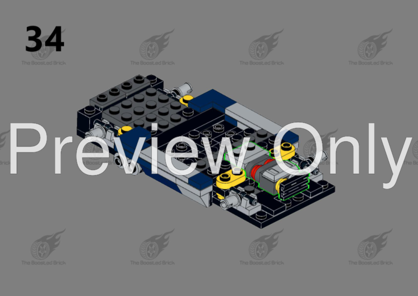 Lego Moc Bmw M3 Gtr Nfs By Theboostedbrick Rebrickable Build With