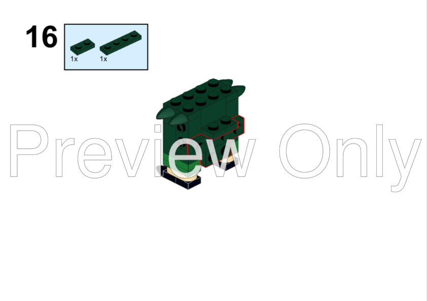 Lego Moc God Loki Brickheadz By Safebrickz Rebrickable Build With Lego