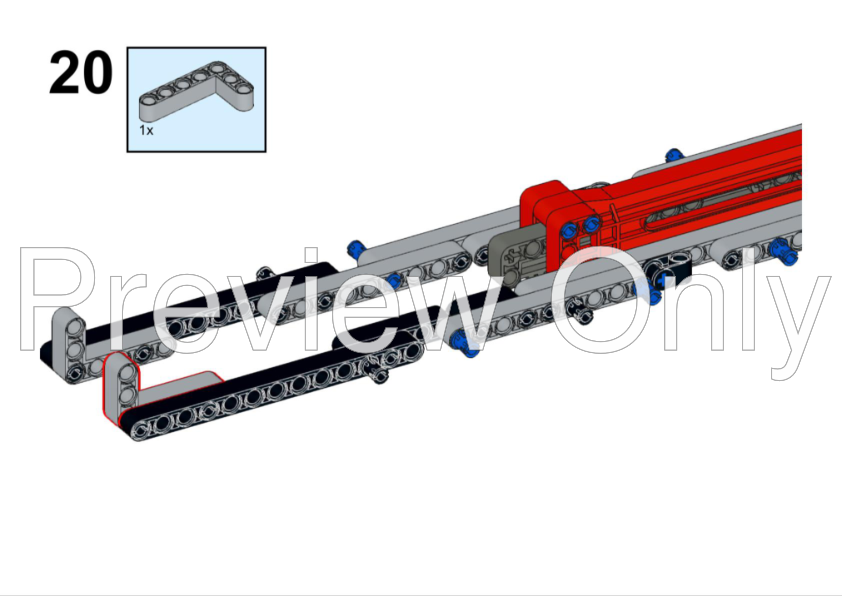 LEGO MOC 42098 camión elevador de gancho by RPM Technic Creations ...