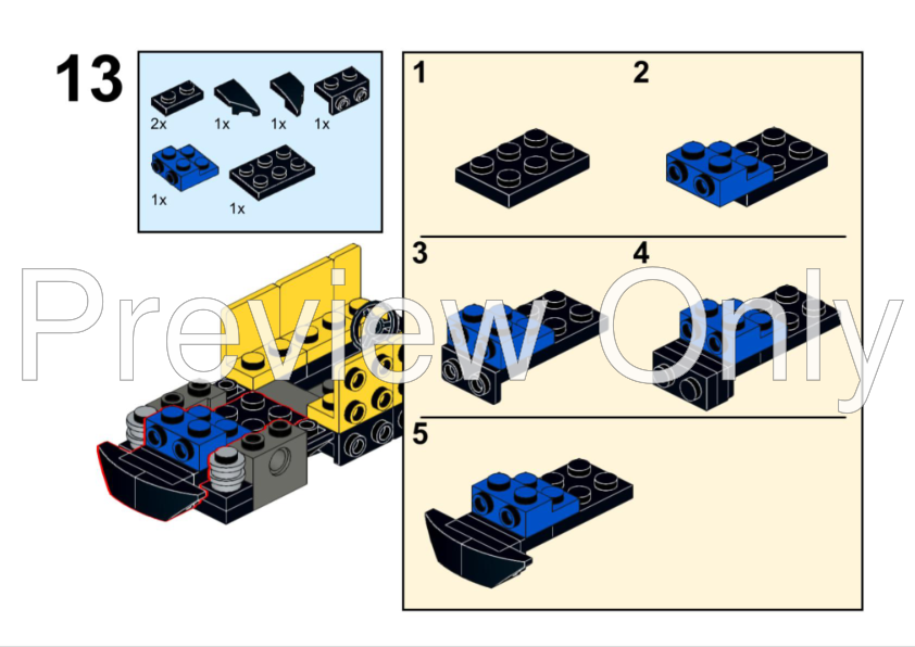 Lego Moc Keisukes Mazda Rx7 From Initial D By Ibrickeditup
