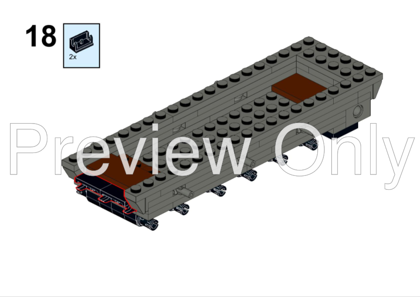 LEGO MOC M10 Booker by Isubuilds | Rebrickable - Build with LEGO