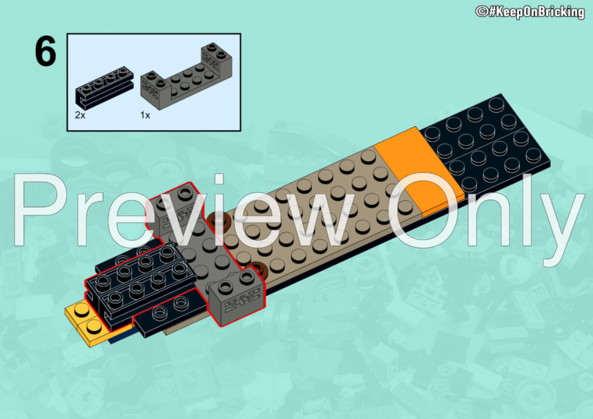 LEGO MOC 60387 Speedboat by Keep On Bricking | Rebrickable - Build with ...