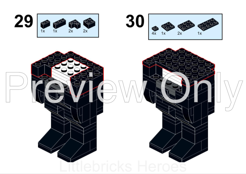 LEGO MOC Terminator Lego Figure by LittlebricksHeroes | Rebrickable ...