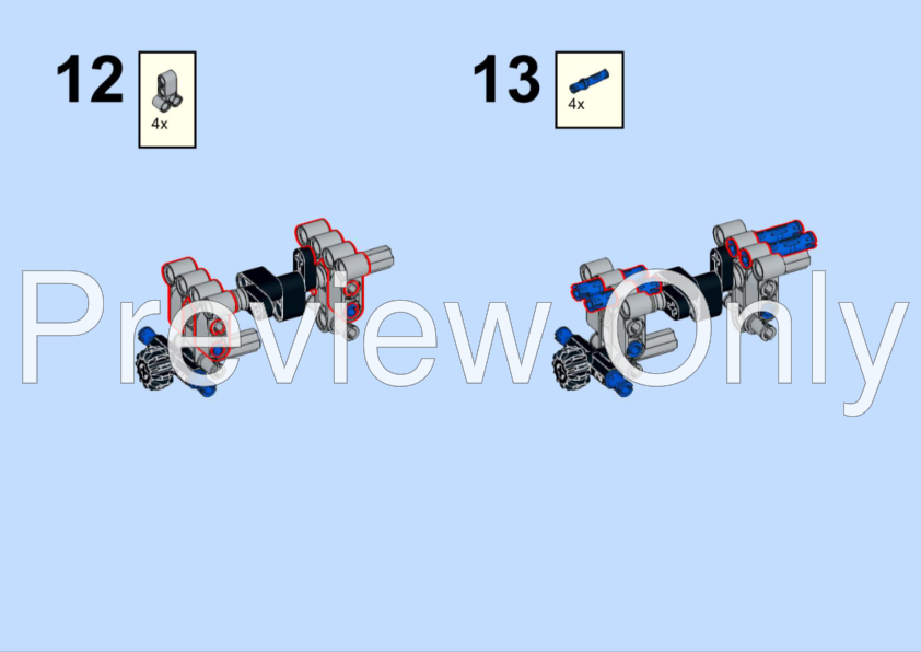 LEGO MOC Dodge Ram 1500, 3rd Gen MANUAL by BricksByCas24 | Rebrickable ...