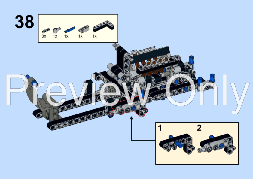 LEGO MOC Dodge Ram 1500, 3rd Gen MANUAL by BricksByCas24 | Rebrickable ...