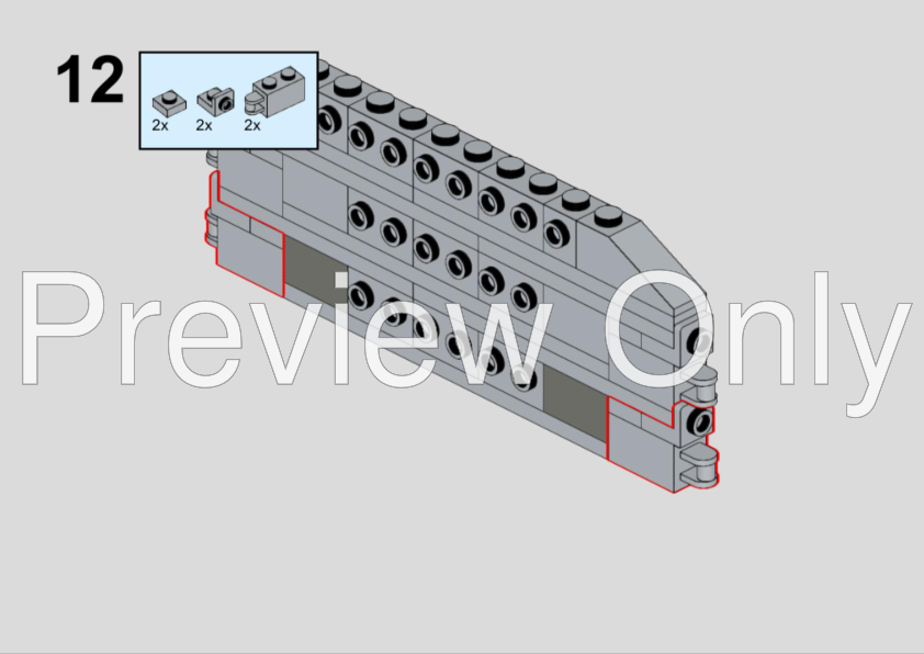 Lego Moc Sabre Class By Hyphencubed Rebrickable Build With Lego