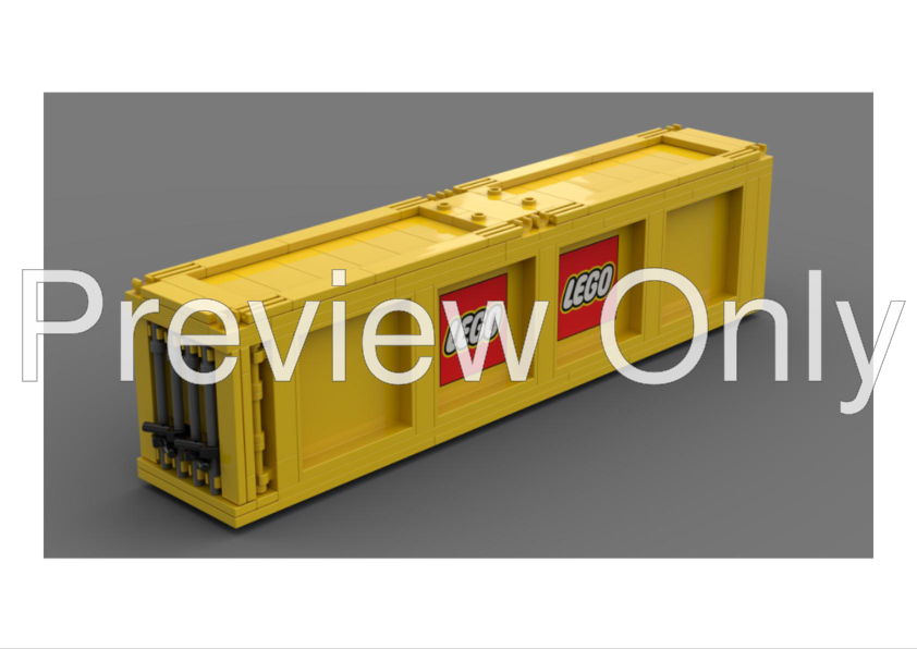LEGO MOC Container System by TrainsWithLights | Rebrickable - Build ...