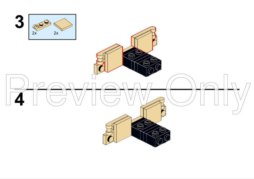 LEGO MOC M1151 Humvee by DinhTuanKiet | Rebrickable - Build with LEGO