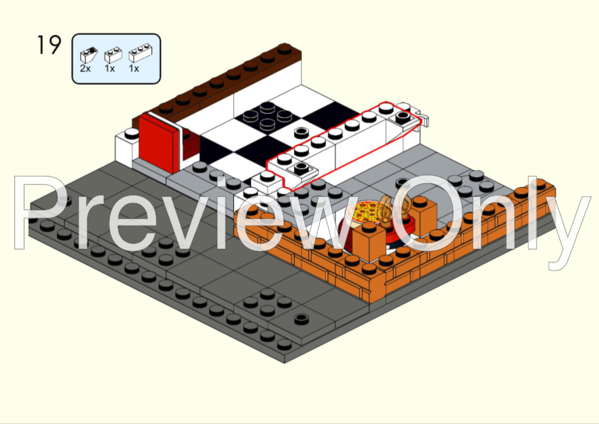 LEGO MOC Main Street by brickingfromhome | Rebrickable - Build with LEGO