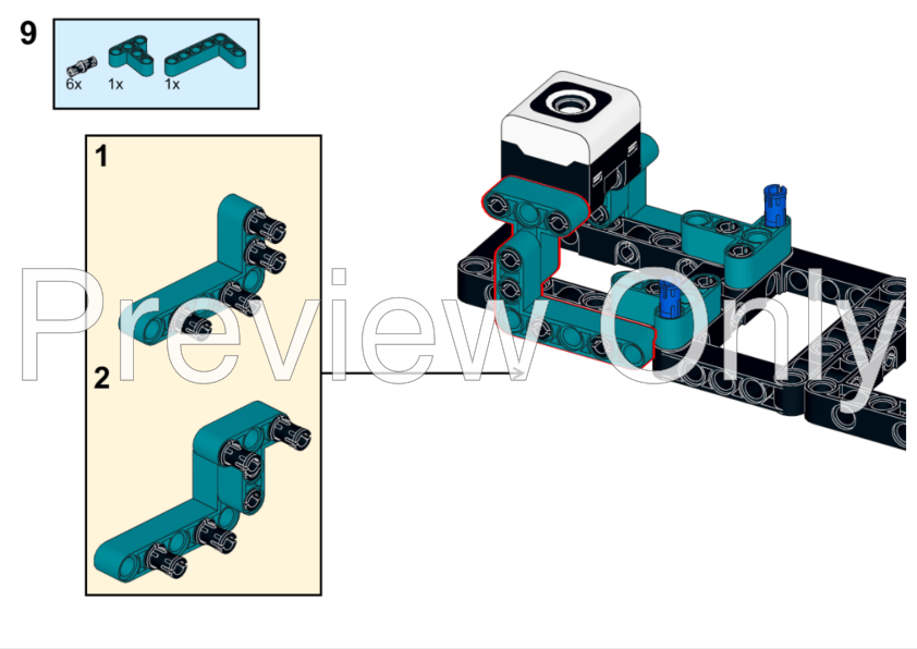 LEGO MOC Robo-Arm GBC by Arpeggi0 | Rebrickable - Build with LEGO