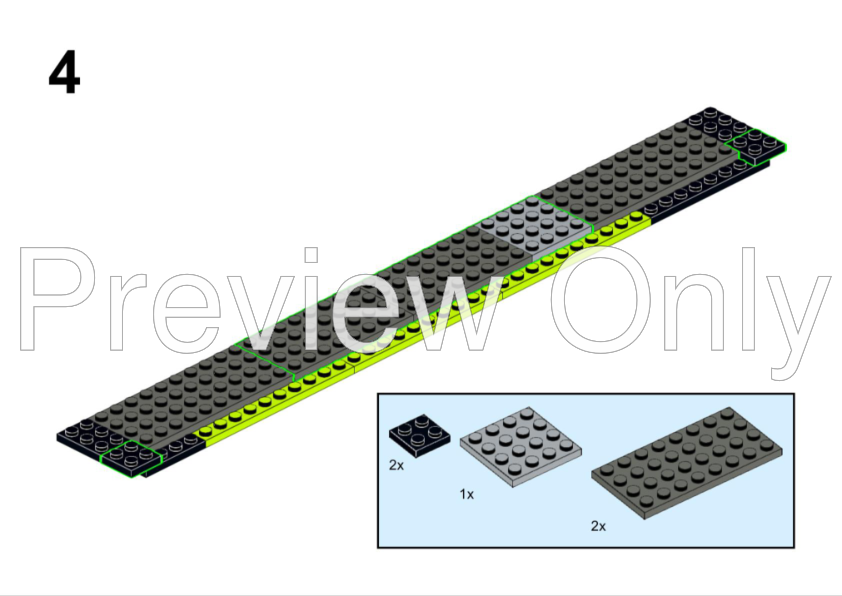 LEGO MOC Emerald Night Carriages - Large Size by TrainsWithLights ...