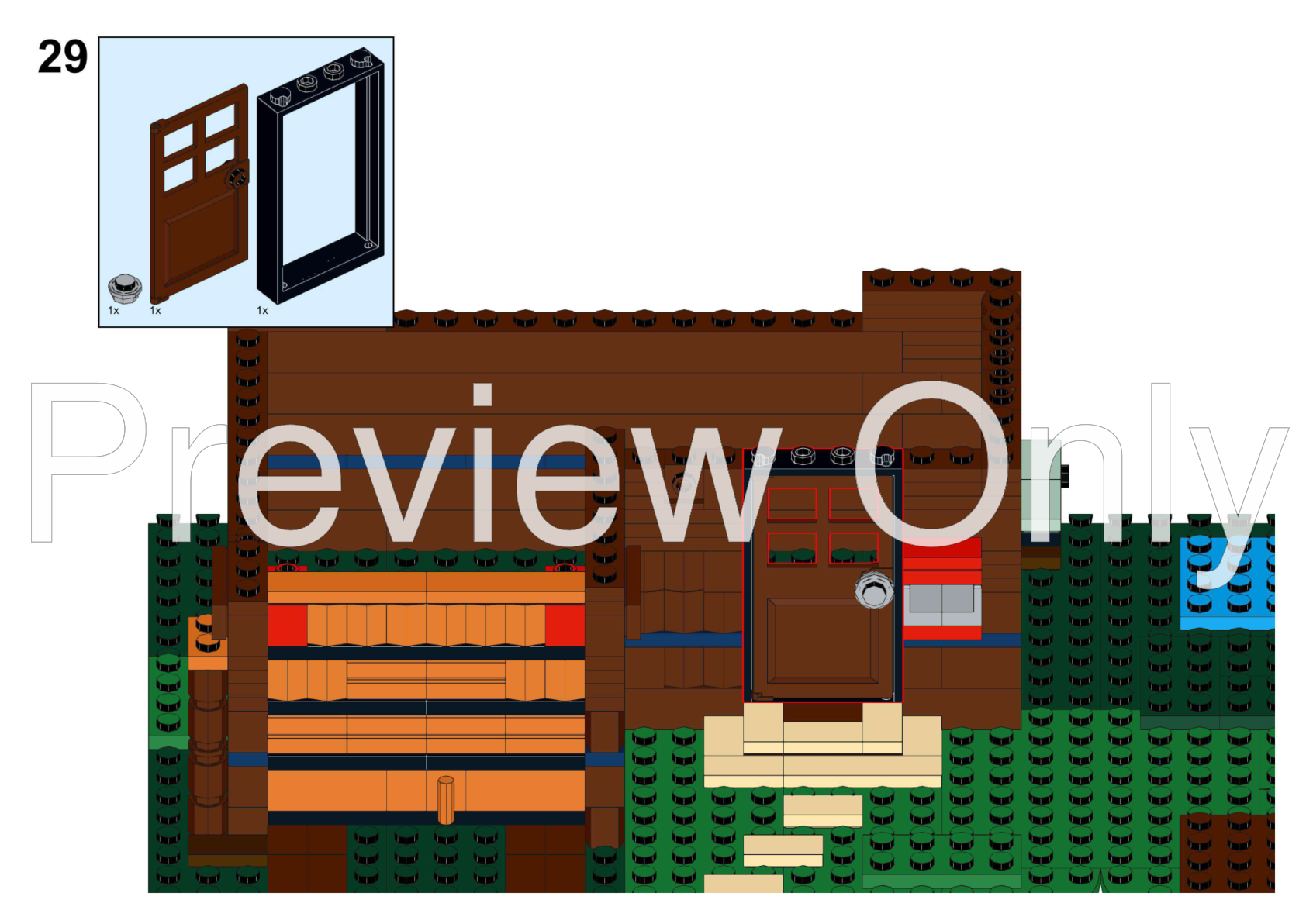 LEGO MOC country house by pakohc | Rebrickable - Build with LEGO