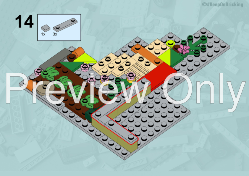 LEGO MOC 31131 City Garden House by Keep On Bricking | Rebrickable ...